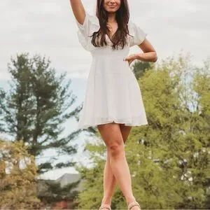 Showpo. | Dresses | Showpo Elegant White Mini Dress | Poshmark